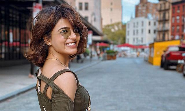 Pic Talk: Stylish Samantha At Natural History Museum! | Pic Talk ...