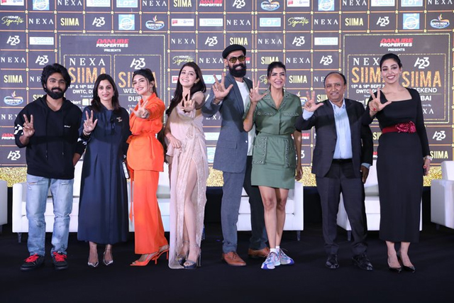 Stars Shine in SIIMA pre-event press meet! | Stars Shine in SIIMA pre ...