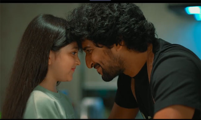 Nani Makes A Promise To His Onscreen Daughter! | Nani Makes A Promise ...