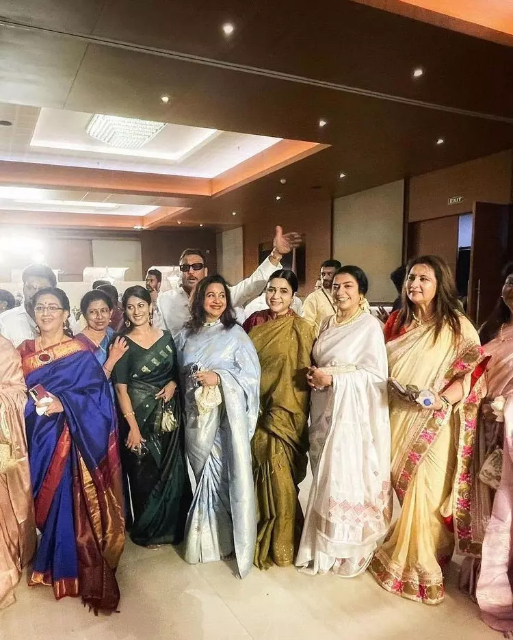 Chiranjeevi Shines as the Highlight in Radha's Daughter's Wedding ...