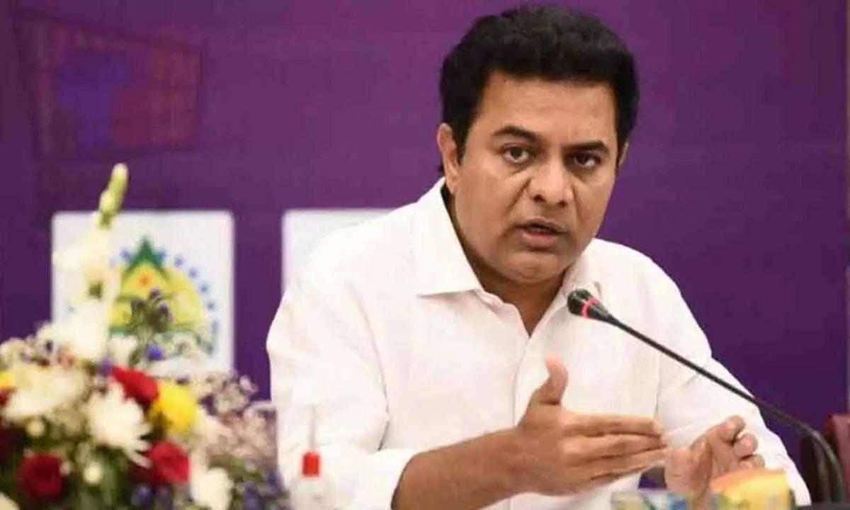 KTR Gives A Big Target To The New Government! | KTR Gives A Big Target ...