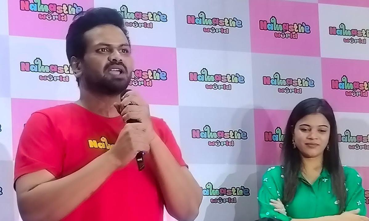 Manchu Manoj Ventures Into Toy Industry With 'Namasthe World'! | Manchu ...