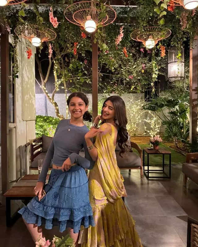 Sitara & Sreeleela's Pics At 'Guntur Karam' Success Party Go Viral ...