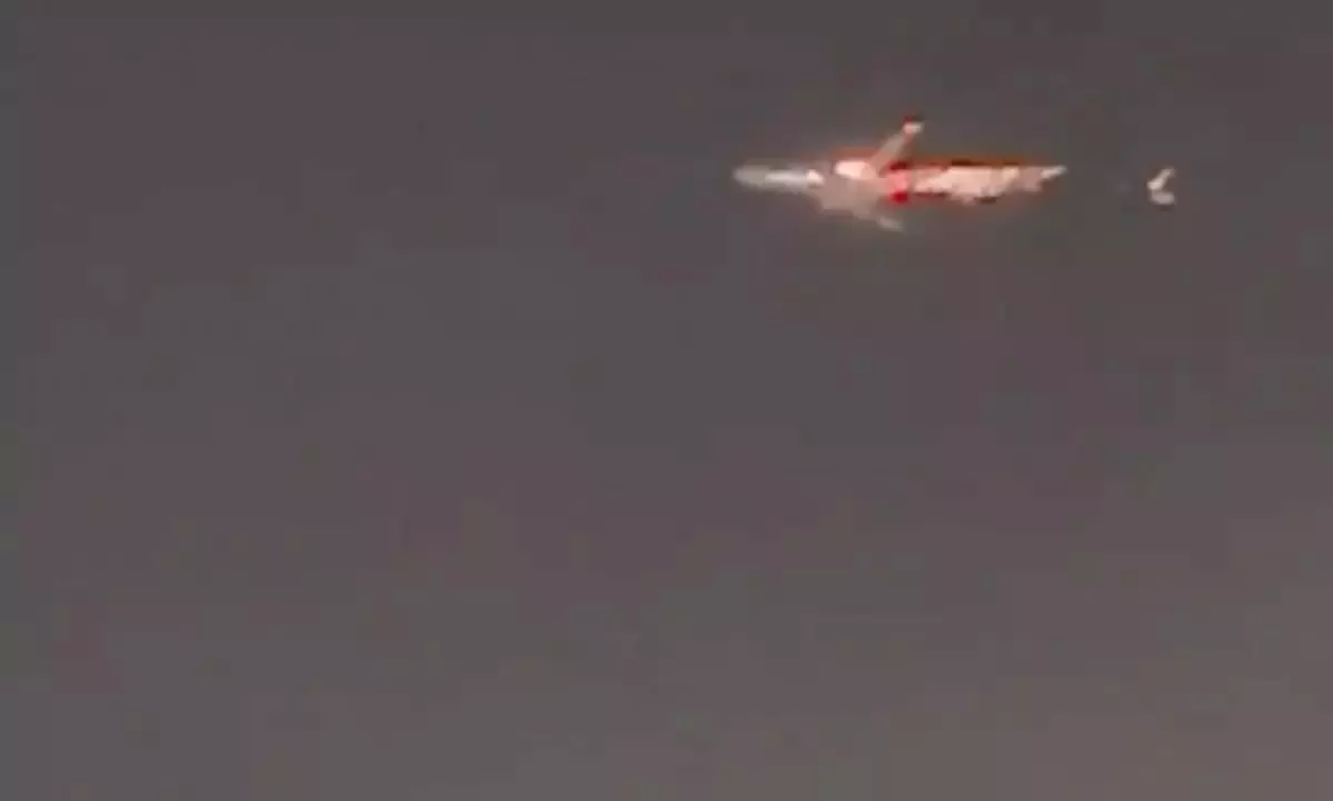 Flight Catches Fire Shortly After Take Off, Grounded! | Flight Catches ...