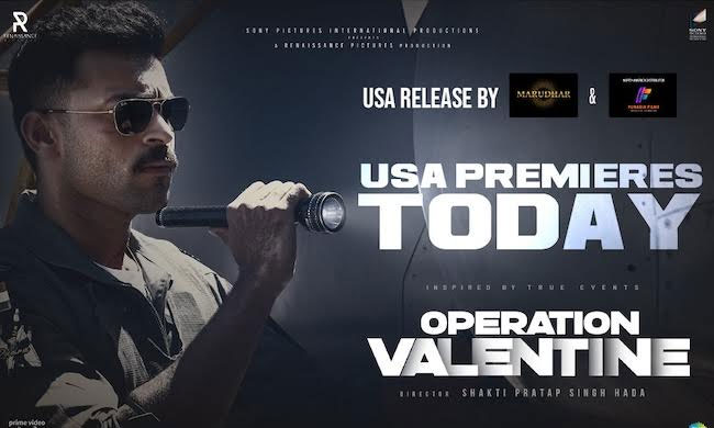 Varun Tej's Operation Valentine USA Premiers Today | Varun Tej’s ...