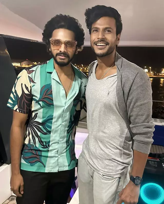 'Hanu-Man' Hero Enjoying His Time Nikhil & Sundeep! | 'Hanu-Man' Hero Enjoying His Time Nikhil ...