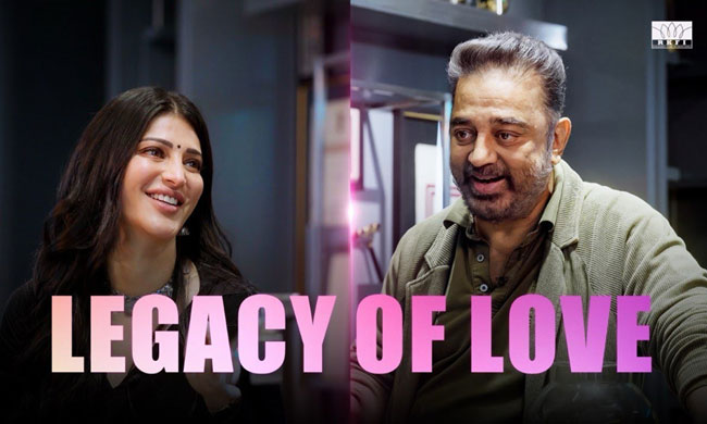 Kamal & Shruti Completely Involved In The Jamming Session Of 'Inimel ...