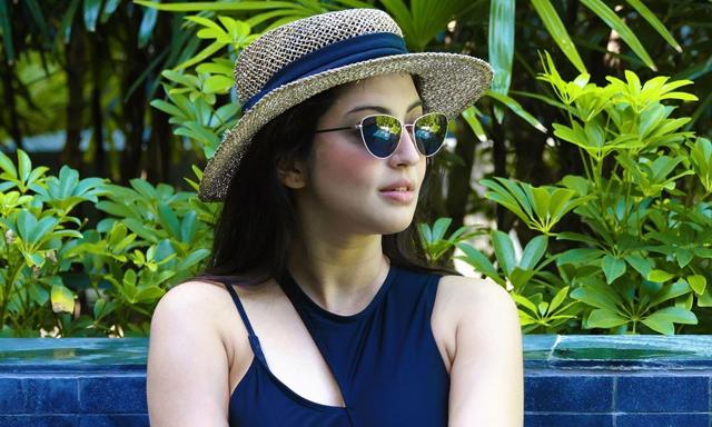 Effortless Poolside Elegance Unveiled by Pranitha Subhash | Effortless ...