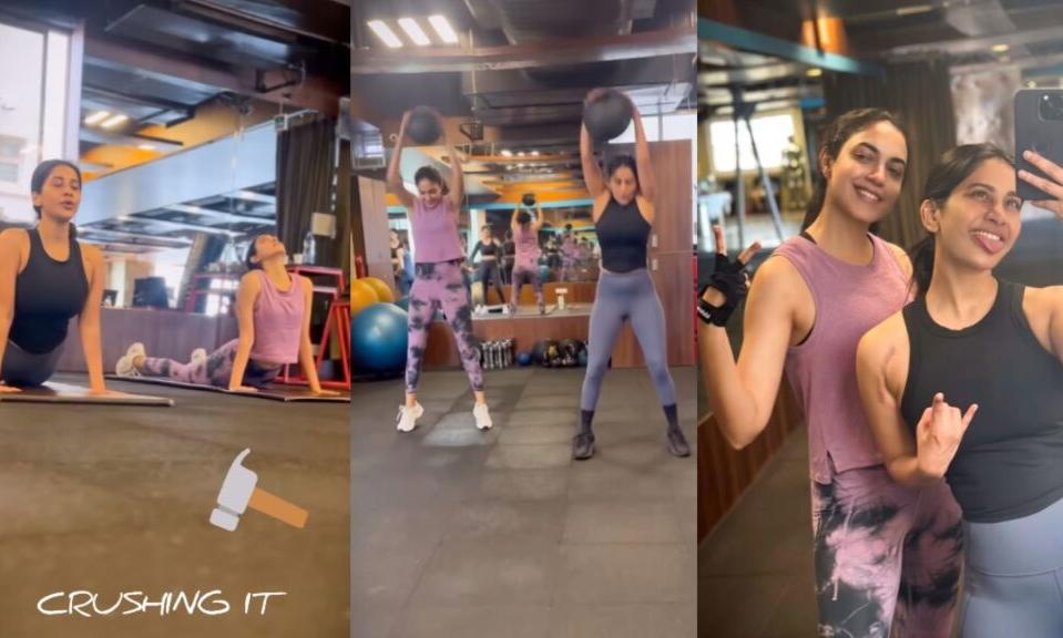Nabha Natesh and Ritu Varma’s Gym Session Rocks! | Nabha Natesh and ...