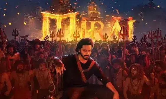 Teja Sajja's Power-Packed Look Steals the Spotlight in Mirai Dussehra Poster! | Teja Sajja's ...