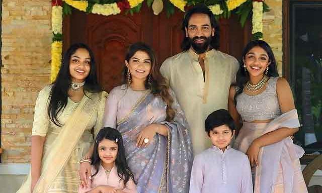 Manchu Vishnu's Family Steals the Show in Dussehra Celebration | Manchu ...