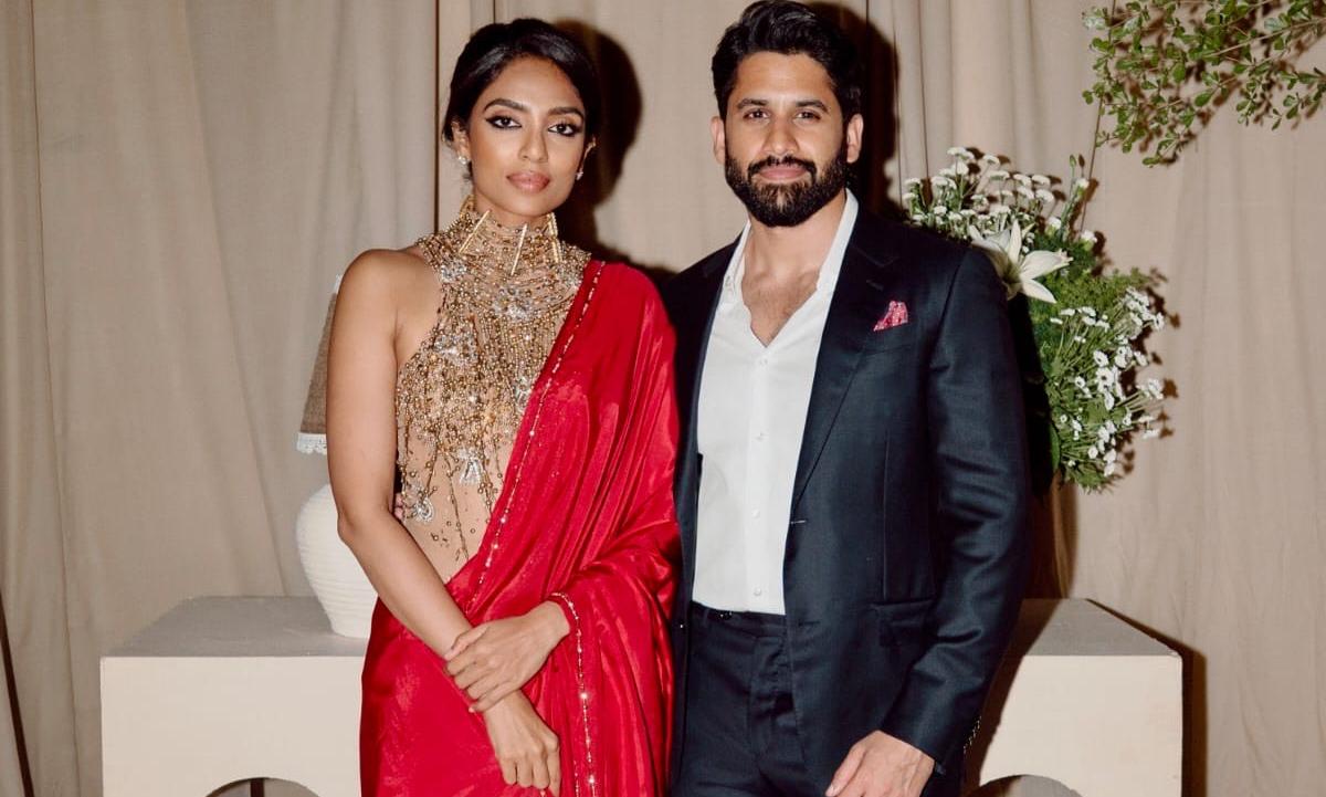 Pic Talk: Most Beautiful Couple @ Akhil Reception | Pic Talk: Most ...