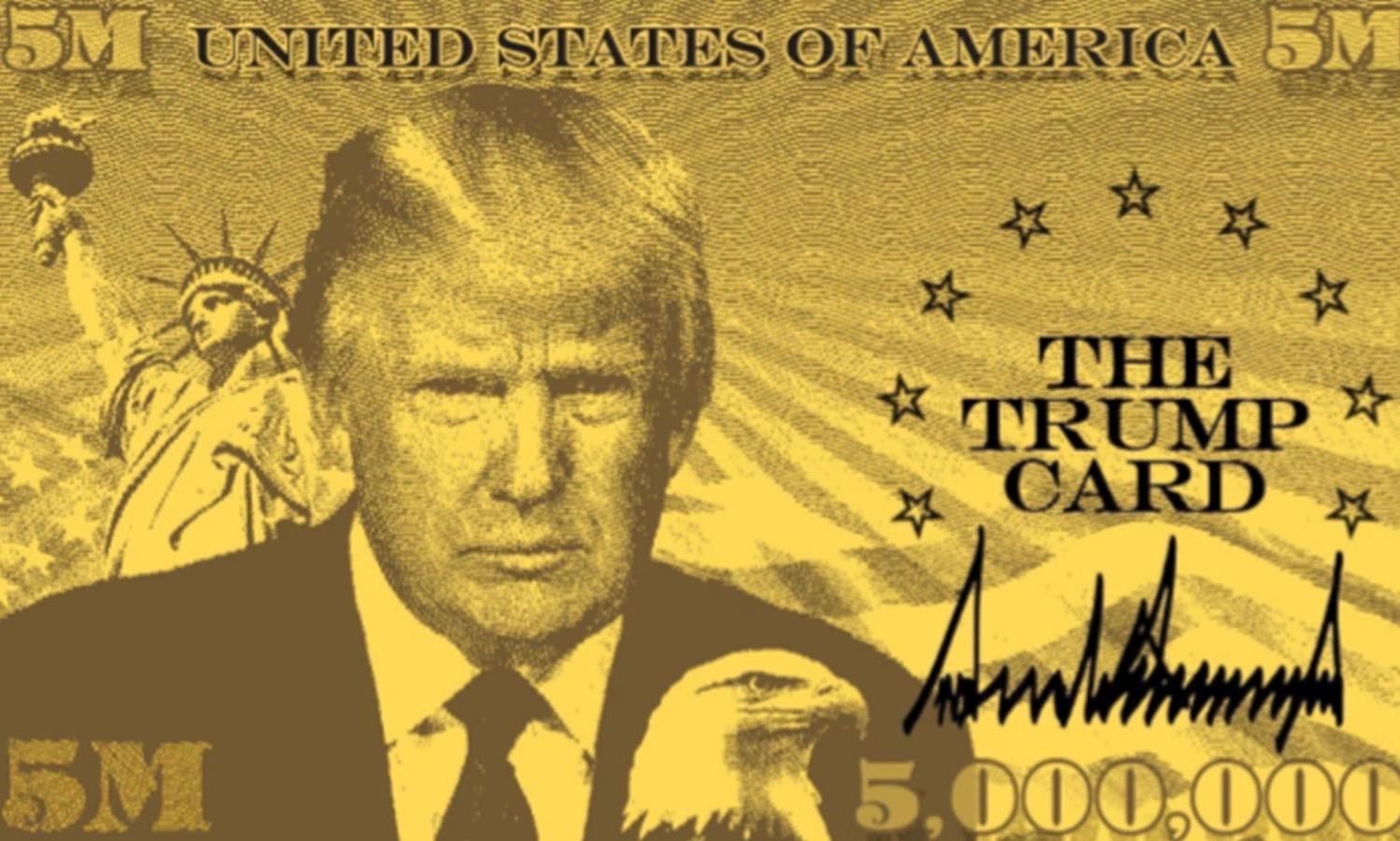 It’s official: Trump Card Is Live In The USA! | It’s official: Trump ...
