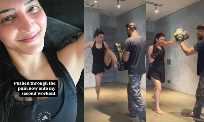 Shruti Haasan’s Bold Workout and Killer Abs Steal the Show | Shruti ...