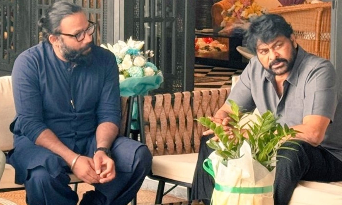 Sandeep Reddy Vanga Dreams Of Solo Film With Chiranjeevi | Sandeep ...