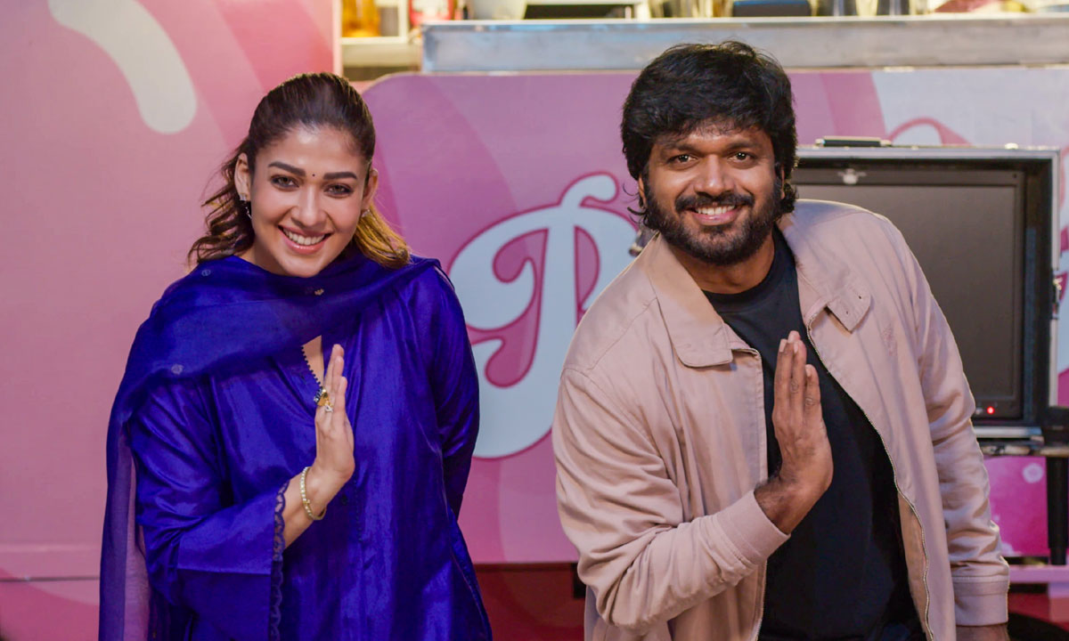 Nayanthara adorably imitates Chiru for MSG | Nayanthara adorably ...