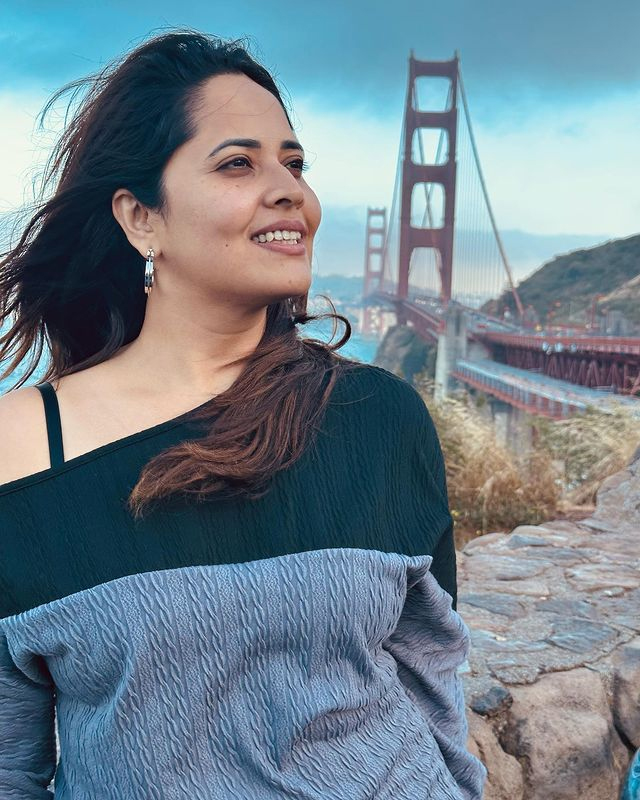 Delightful Pics Of Anasuya From Overseas | Delightful Pics Of Anasuya ...