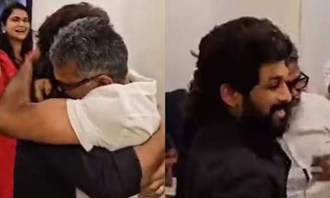 అల్లు ఇంట సంబ‌రాలు.. సుక్కూ, బ‌న్నీ కంట‌ క‌న్నీళ్లు! | Allu house ...