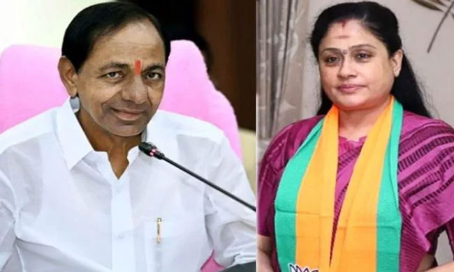 కేసీయార్ తో ఢీ... కామారెడ్డి నుంచి రాములమ్మ...? | Vijaya Shanti To Take ...