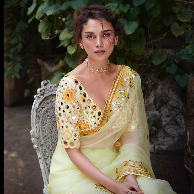 Aditi Rao Hydari's Stunning Clicks In Saree! | Aditi Rao Hydari's ...
