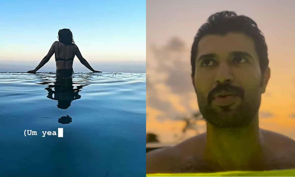 విజ‌య్-స‌మంత పూల్ పార్టీ.. ఇది ఊహా? నిజ‌మా? | Sam and Vijay at the same ...