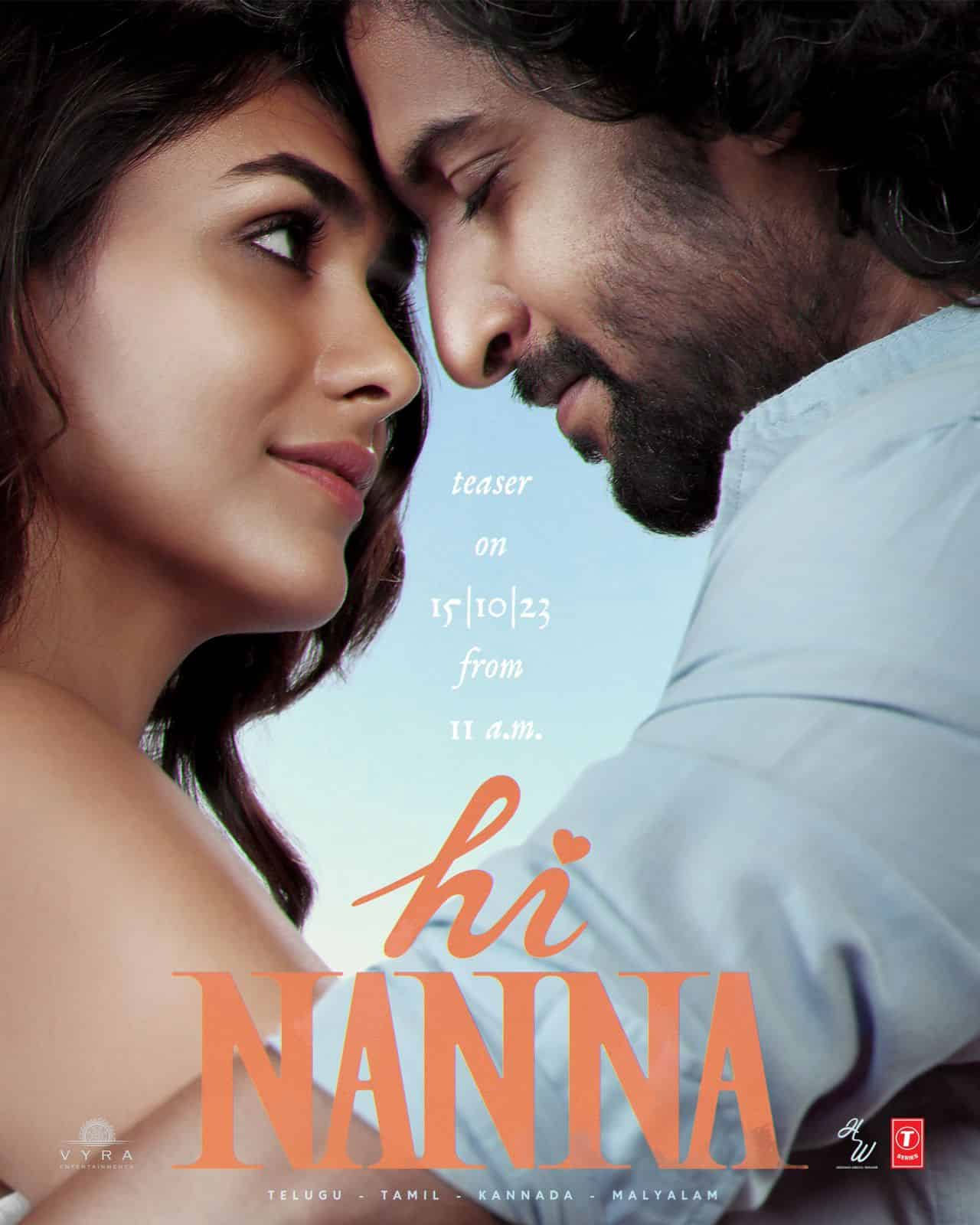 Photo Story: Endearing Chemistry Of Nani & Mrunal In 'Hi Nanna ...