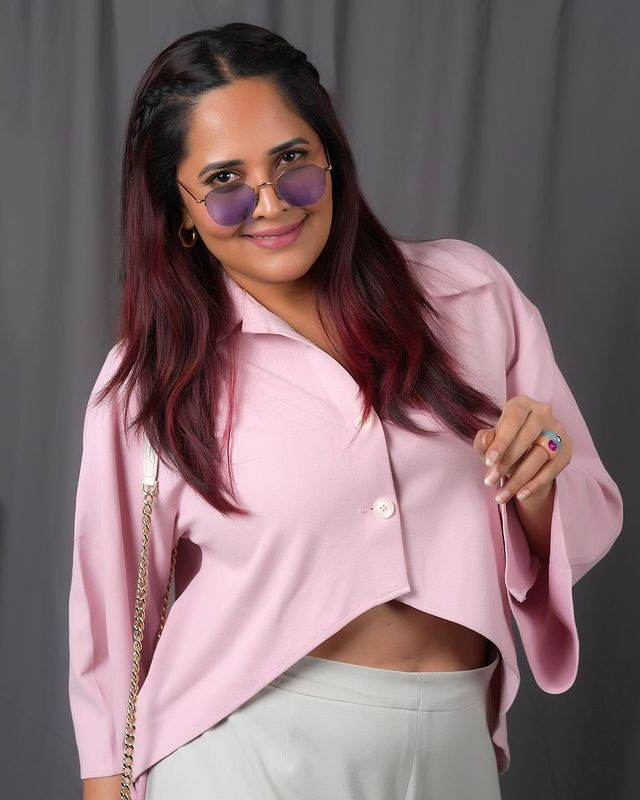 Anasuya's Mesmerizing Avatar - The Epitome of Style | Anasuya's ...