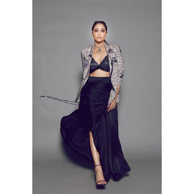 Majestic Looks Of Regina Cassandra In Designer Blue Majestic Looks 7971