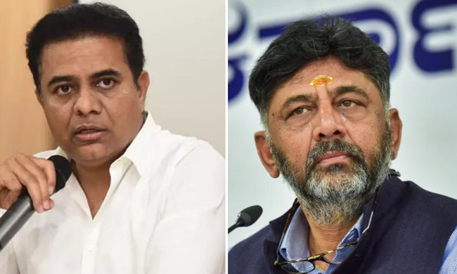 కేటీఆర్ ను కర్నాటక రమ్మంటున్న కాంగ్రెస్... కేసీఆర్ పై కీలక వ్యాఖ్యలు ...