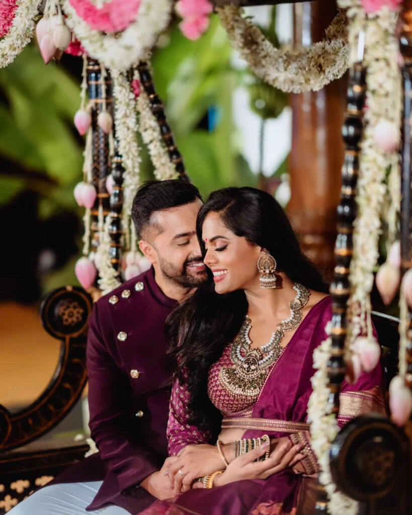 Karthika Nair : Radha's daughter Unveils Her Bridegroom | Karthika Nair ...