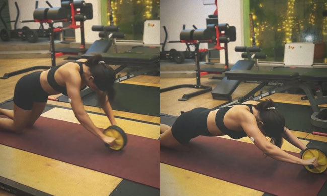 ఇనుములా మారిపోతున్న స‌మంత‌ Samantha Heavy Workout 1219