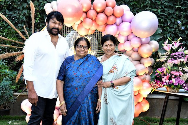 Chiranjeevi Celebrates His Mother Anjana Devi's Birthday | Chiranjeevi ...