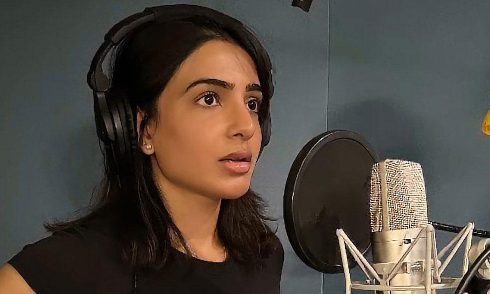 సామ్ బ్యాక్ టు వర్క్.. లెట్స్ గో.. | Samantha Gets Into The Dubbing ...