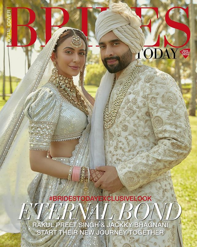 Rakul and Jackky Stuns on "Brides Today" Cover | Rakul and Jackky Stuns on "Brides Today" Cover