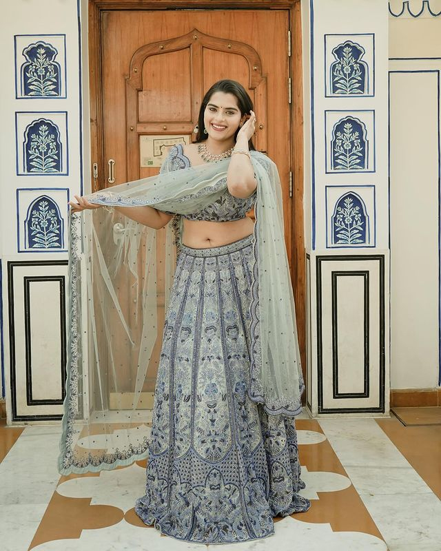 Kavya Kalyan Ram unveils her traditional beauty | Kavya Kalyan Ram ...