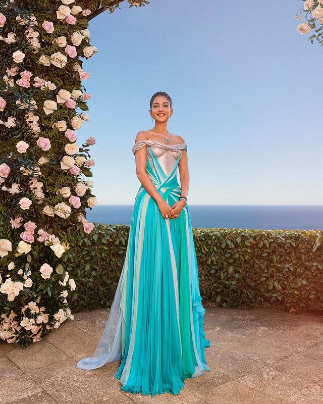 Radhika Merchant's Glow in Blue | Radhika Merchant's Glow in Blue