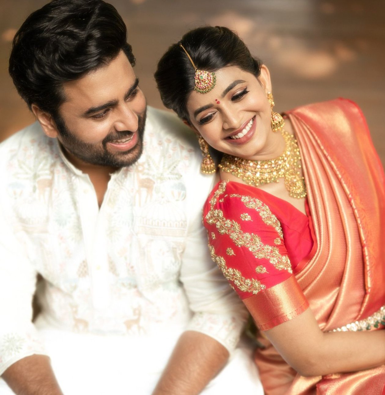Inside Nara Rohith and Siri Lella's Engagement | Inside Nara Rohith and ...