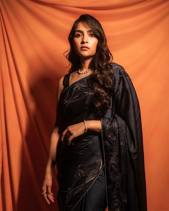 Rukmini's Charm in Draped Perfection | Rukmini's Charm in Draped Perfection