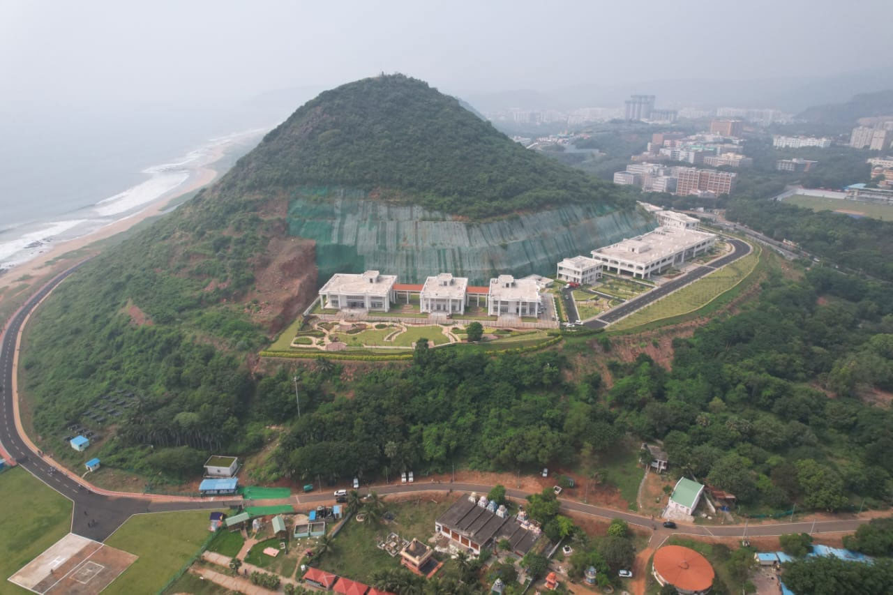 Rushikonda Palace Inside And Outside Pictures | Rushikonda Palace ...