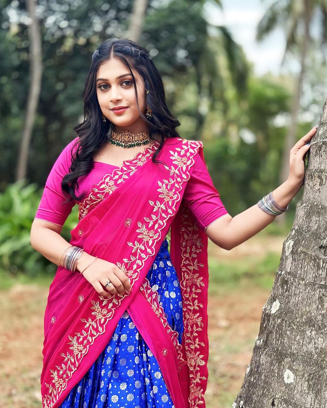 Aishwarya Gowda Elegant Saree Will Make You Want to Copy Her Look | Aishwarya Gowda Elegant ...