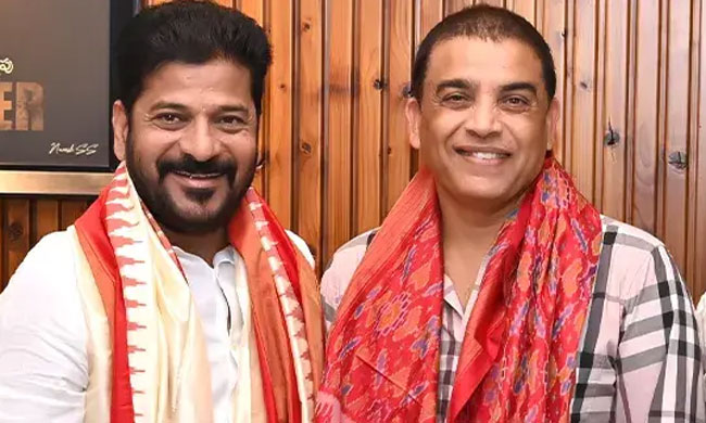 CM రేవంత్ రెడ్డి చెవిలో దిల్‌రాజు చెప్పిన మాట‌! | Dil Raju Meeting With ...