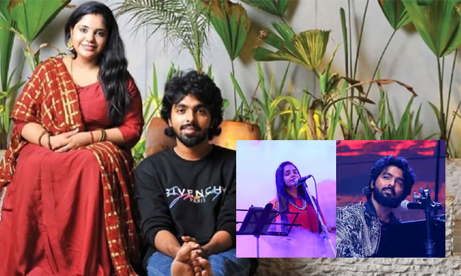 విడాకుల తర్వాత ఫస్ట్‌ టైమ్‌ ఒకే స్టేజ్‌పై..! | Gv Prakash And Saindhavi ...