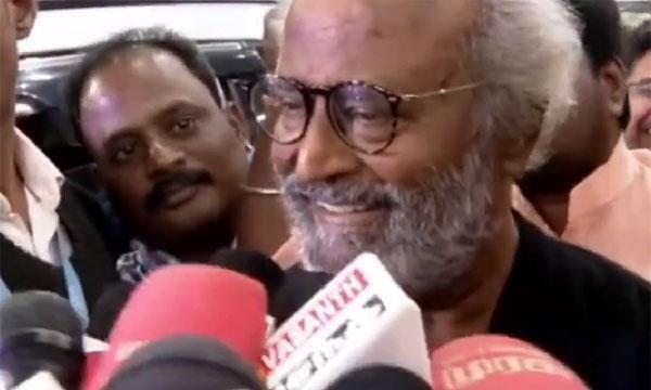రిపోర్టర్‌పై రజనీకాంత్‌ కోపం..! | Rajinikanth Serious Over Reporter