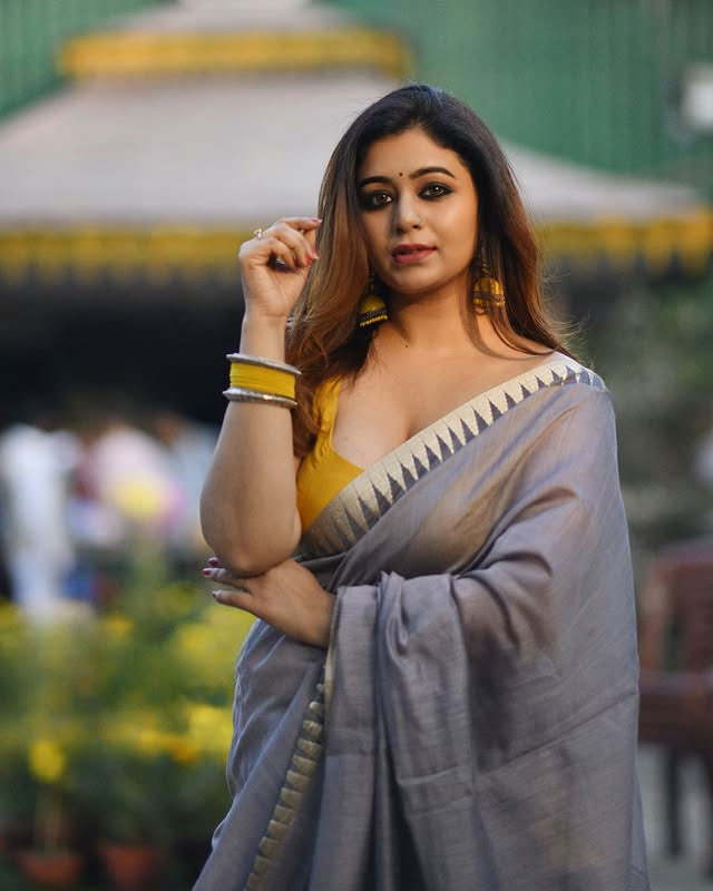 Exquisite Elegance: Ritabhari Chakraborty's Saree Photoshoot ...