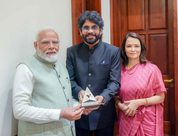 Akkineni Family Meets PM Modi at Parliament House | Akkineni Family ...