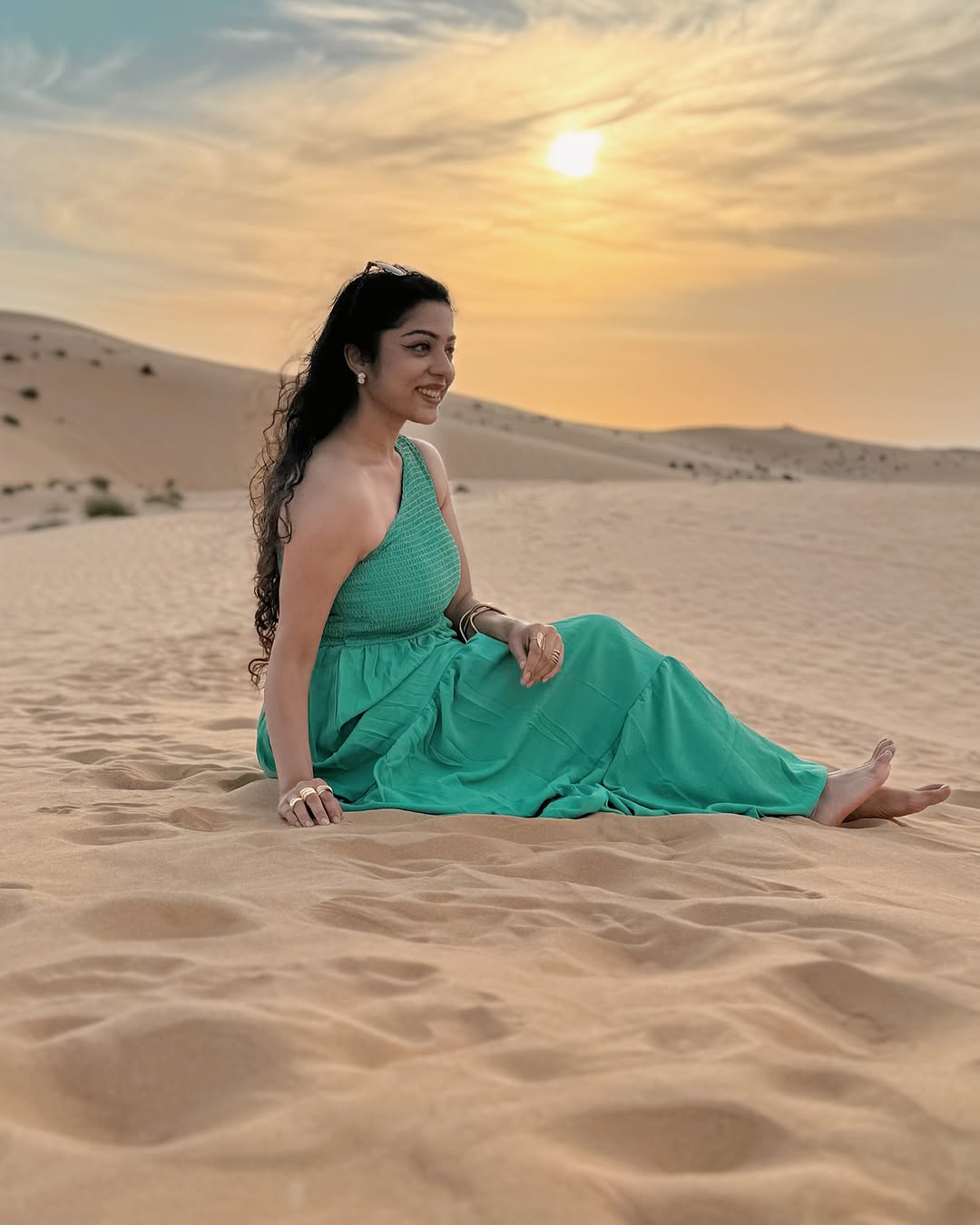 Experience the Magic of Dubai: Varsha Bollamma's Stunning Desert Adventure | Experience the ...