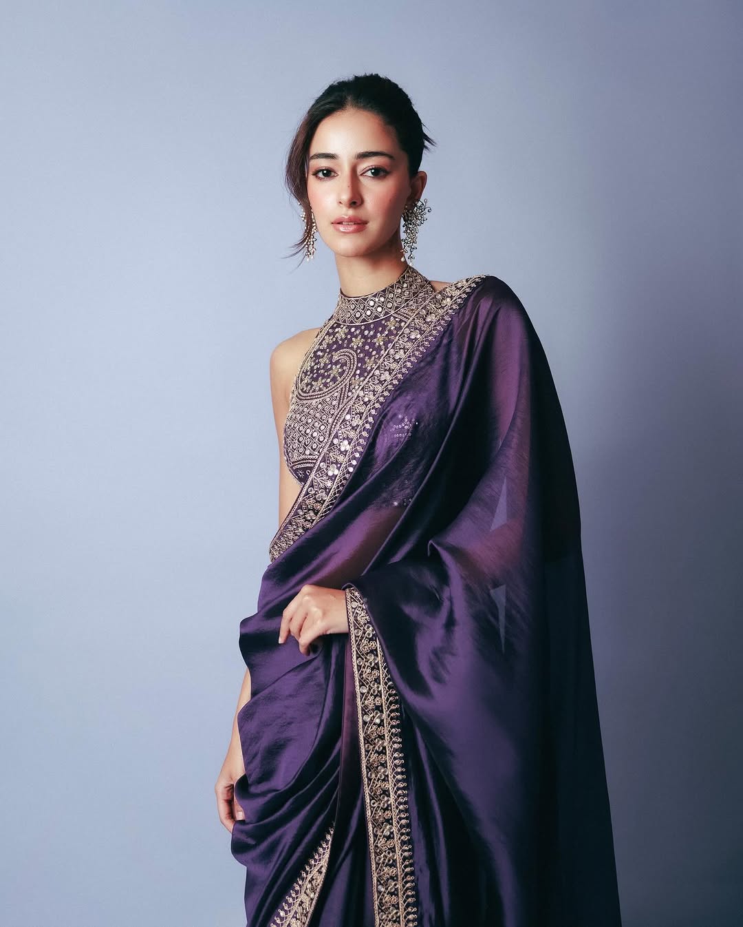 Ananya Panday’s Royal Saree Look Promotes Kesari Chapter 2 | Ananya ...