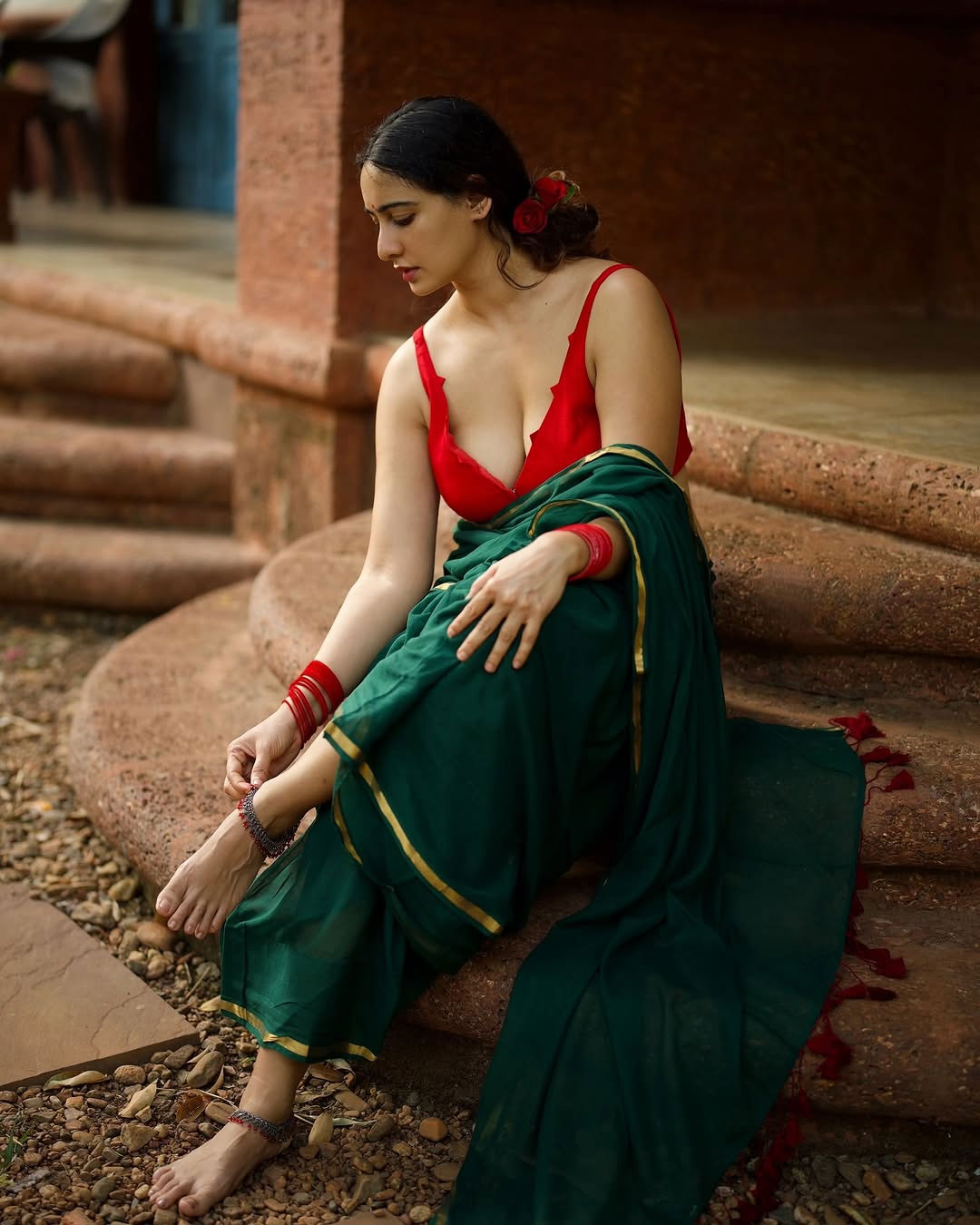 Megha Shukla’s Saree Look Wins Hearts