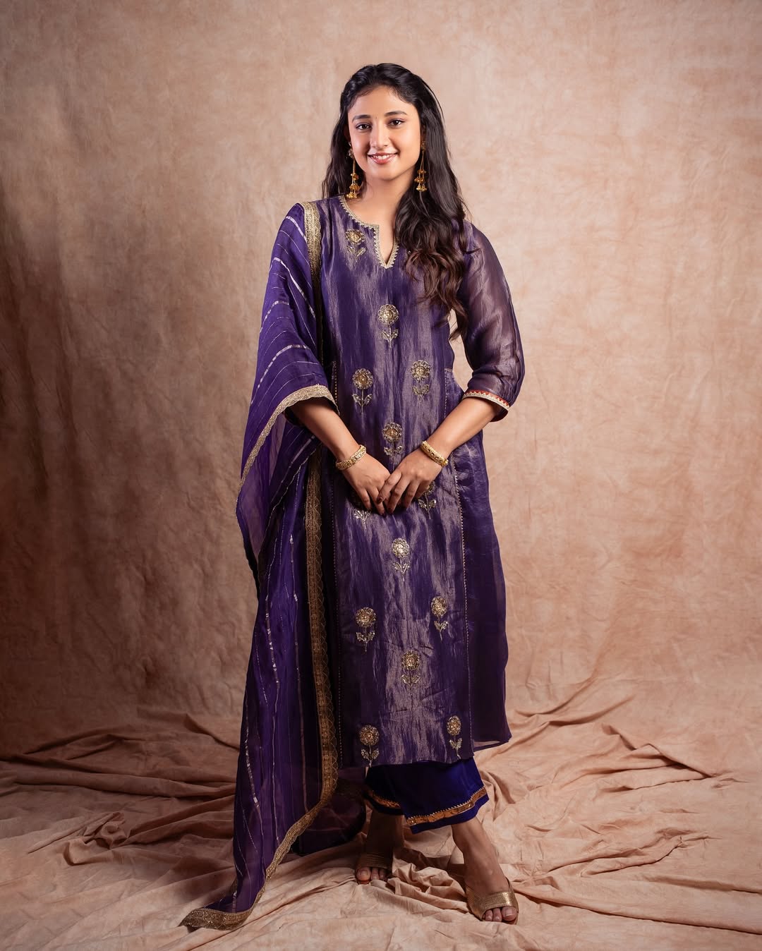 Ritika Nayak Steals Hearts with Her Purple Charm | Ritika Nayak Steals Hearts with Her Purple Charm