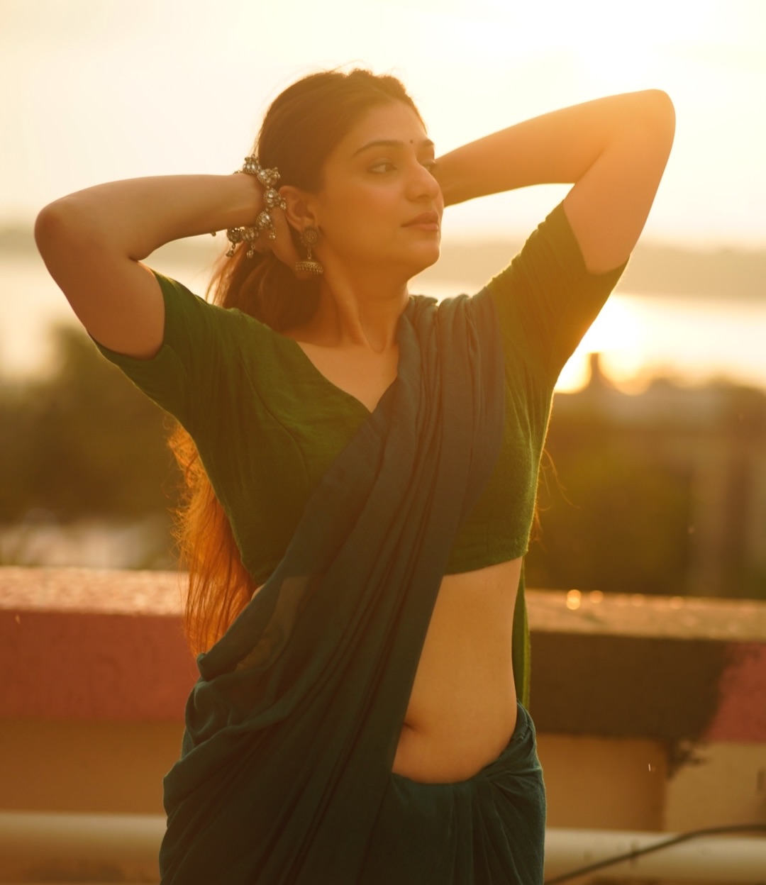 Aditi Gautam Shines in Golden Hour Elegance | Aditi Gautam Shines in ...